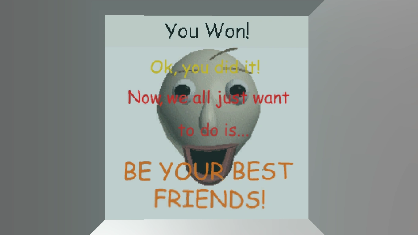 Baldi Secret Ending Explained What Does He Say - Ashlee-has-Christensen