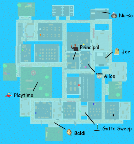 Here School | Baldi's Basics in a Little Bit of Everything Wiki | Fandom