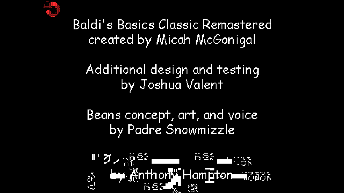 Credits | Baldi's Basics Wiki | Fandom