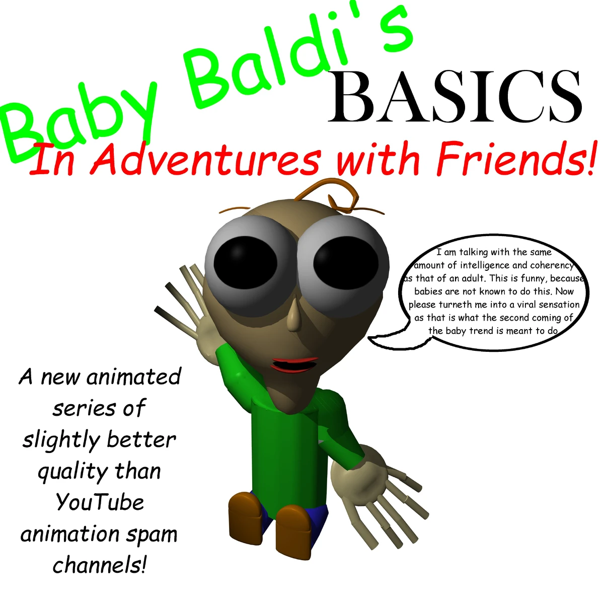 Baby Baldi's BASICS In Adventures with Friends | Baldi's Basics Wiki ...