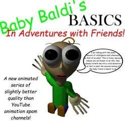 Baby Baldi's Basics in Adventures with Friends | Baldi's Basics in ...