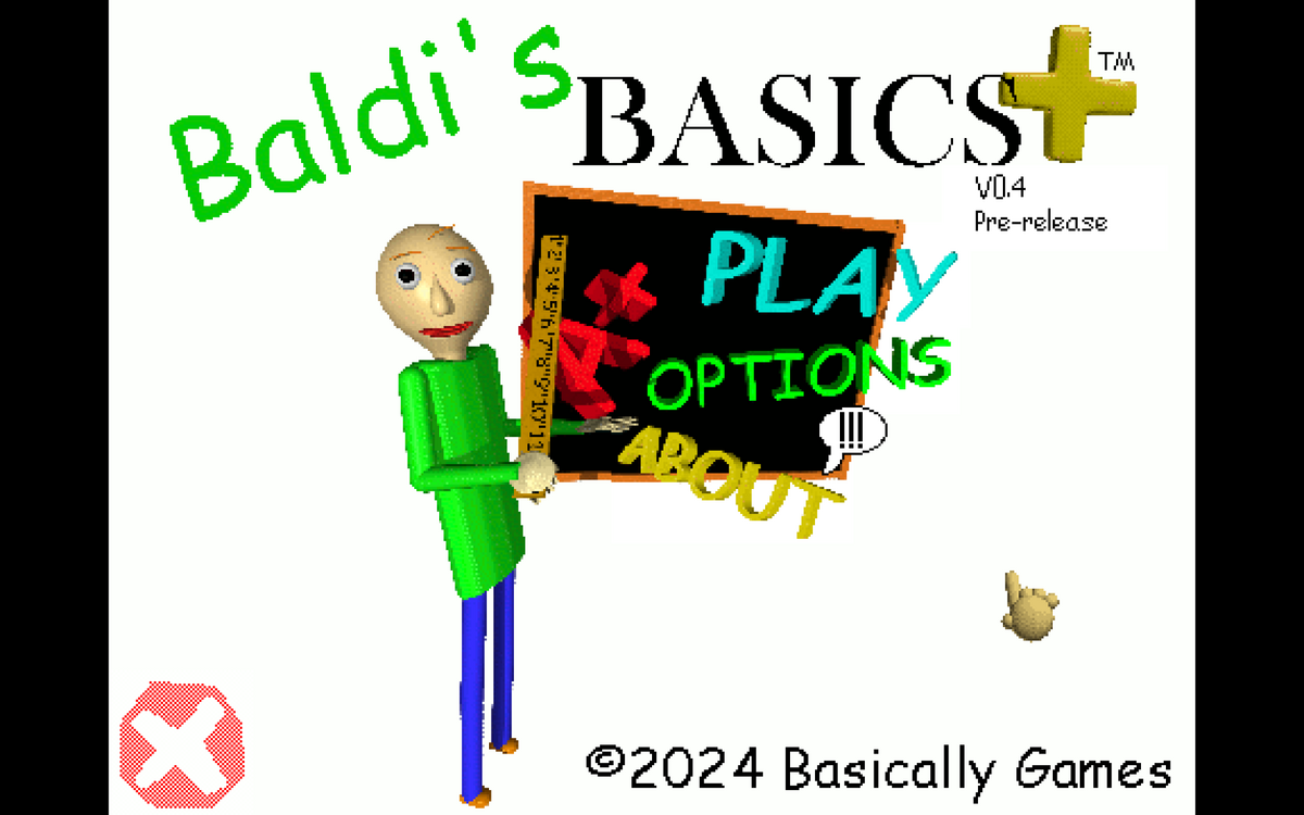 Version 04 Pre Release Baldis Basics Wiki Fandom