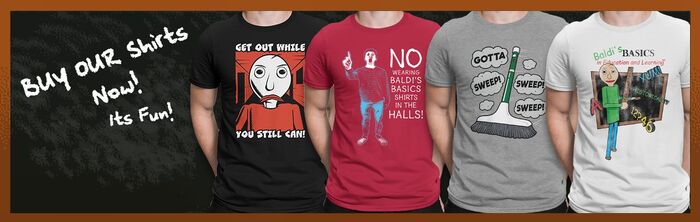 Merchandise | Baldi's Basics Wiki | Fandom