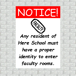 Faculty Nametag | Baldi's Basics Random Map Series Wiki | Fandom