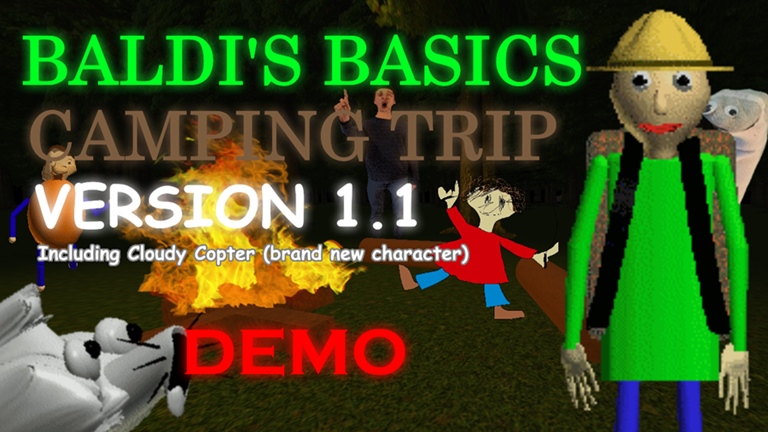 Baldi's Basics Field Trip: Camping (DEMO) | Baldi's Basics Roblox Wiki ...