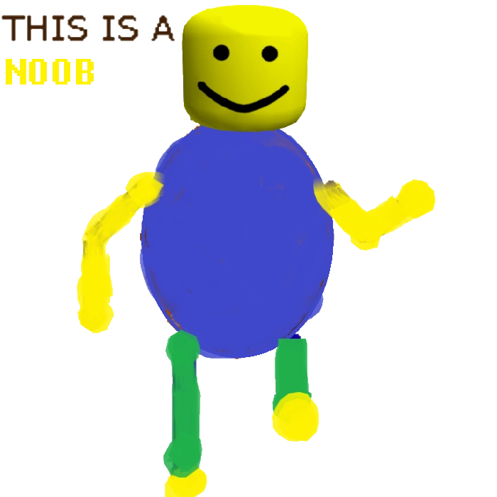 It's a Noob | Baldi's Basics Roblox Wiki | Fandom