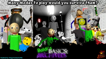 Baldi's Basics Archived | Baldi's Basics Roblox Wiki | Fandom