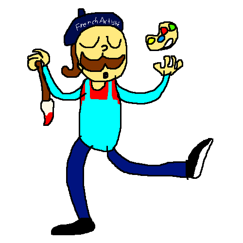 French Artiste' | Baldi's Basics the custom Character Gallery! Wiki ...