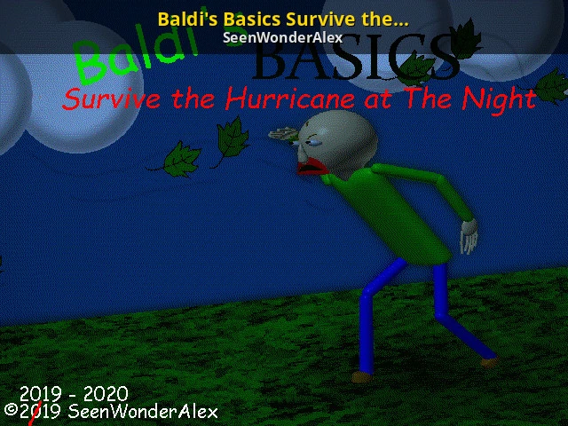 Baldi's Basics Survive the Hurricane Night | Baldi's Basics The Ultra ...