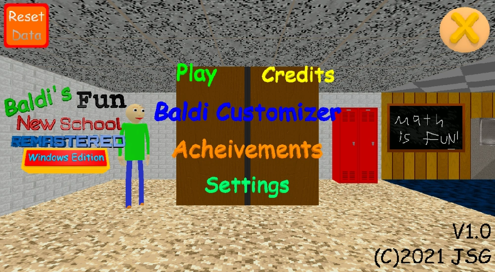 Baldi Remastered Baldi's Basics In A Bigger School Remastered!