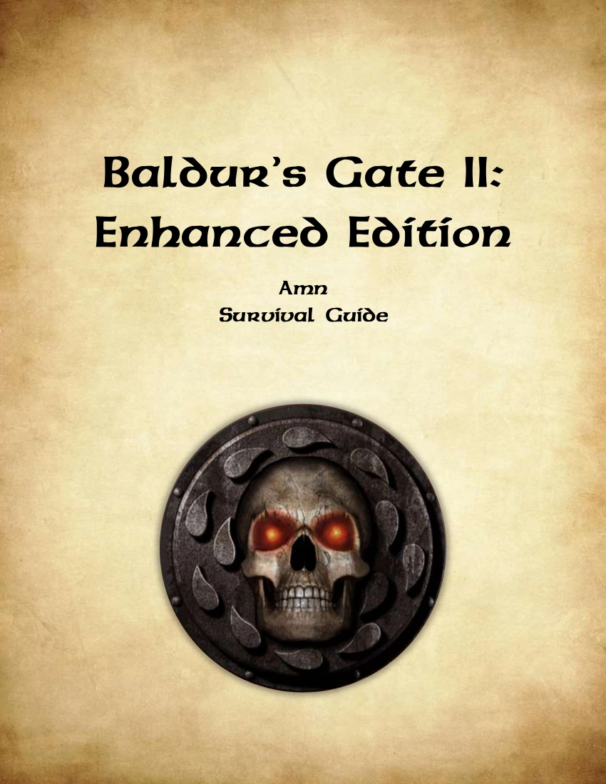 Amn Survival Guide | Baldur's Gate Wiki | Fandom