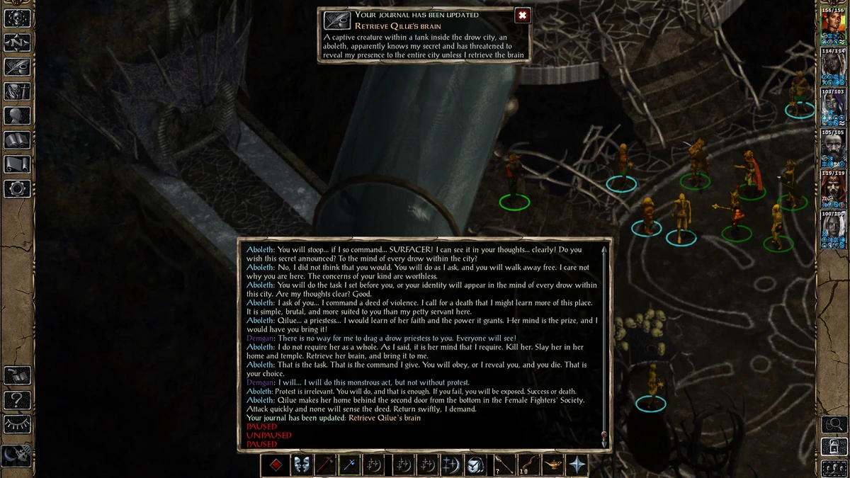 Retrieve Qilue's Brain | Baldur's Gate Wiki | Fandom