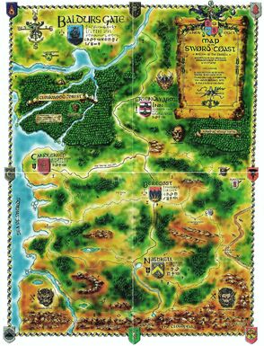 Sword Coast | Baldur's Gate Wiki | Fandom