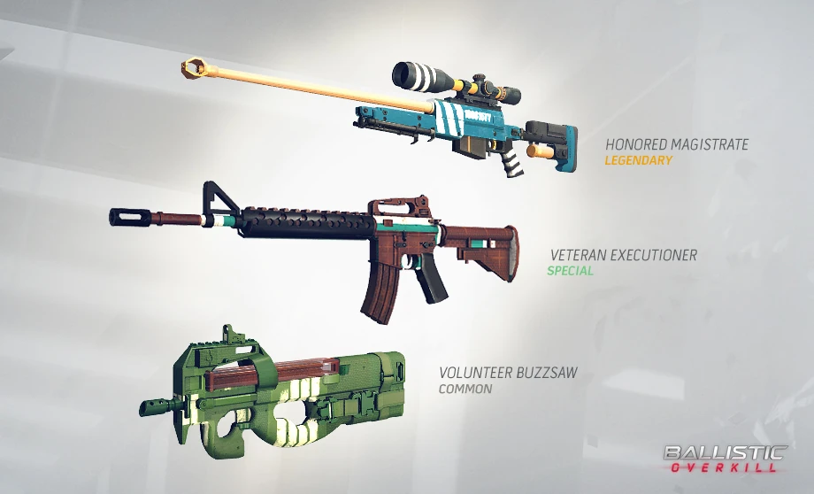 Early Access Skin Collection | Ballistic Overkill Wikia | Fandom