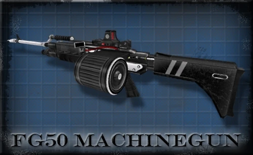 FG50 Heavy Machinegun | Ballistic Weapons Wiki | Fandom