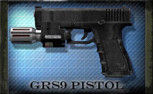 GRS9 9mm Pistol/Stock | Ballistic Weapons Wiki | Fandom