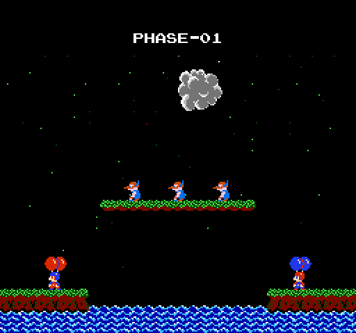 Balloon Fight (NES): Phase 1 | Balloon Fight Wiki | Fandom