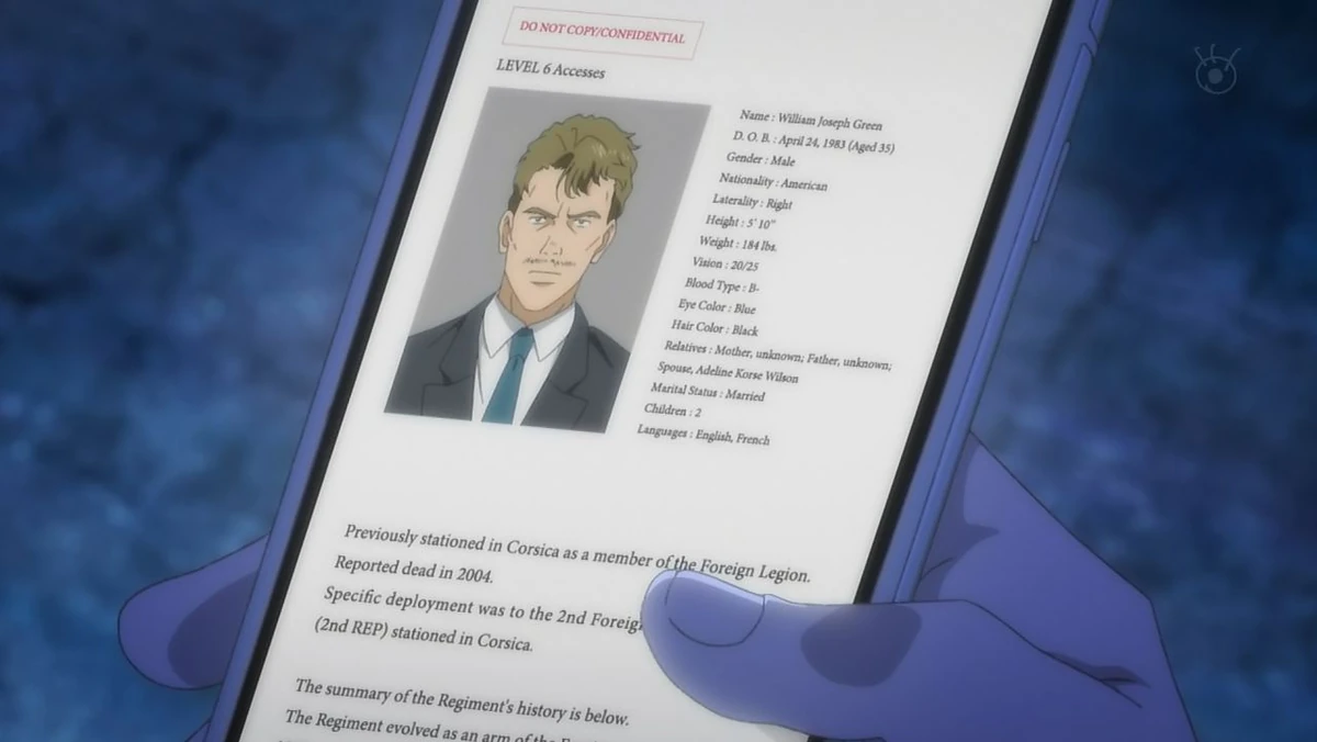 William Joseph Green | BANANA FISH Wiki | Fandom