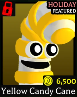 Yellow Candy Cane | Banana Eats Wiki | Fandom