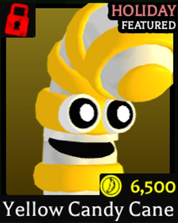 Yellow Candy Cane | Banana Eats Wiki | Fandom