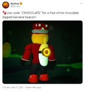 White Chocolate | Banana Eats Wiki | Fandom