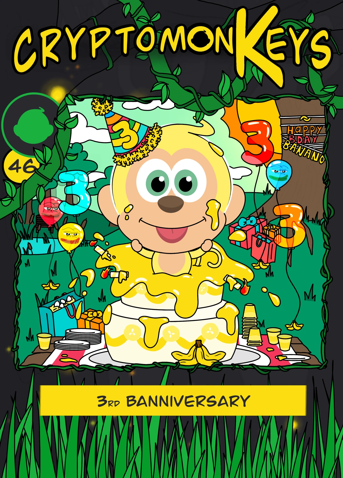 3rd Banniversary | Banano Wiki | Fandom