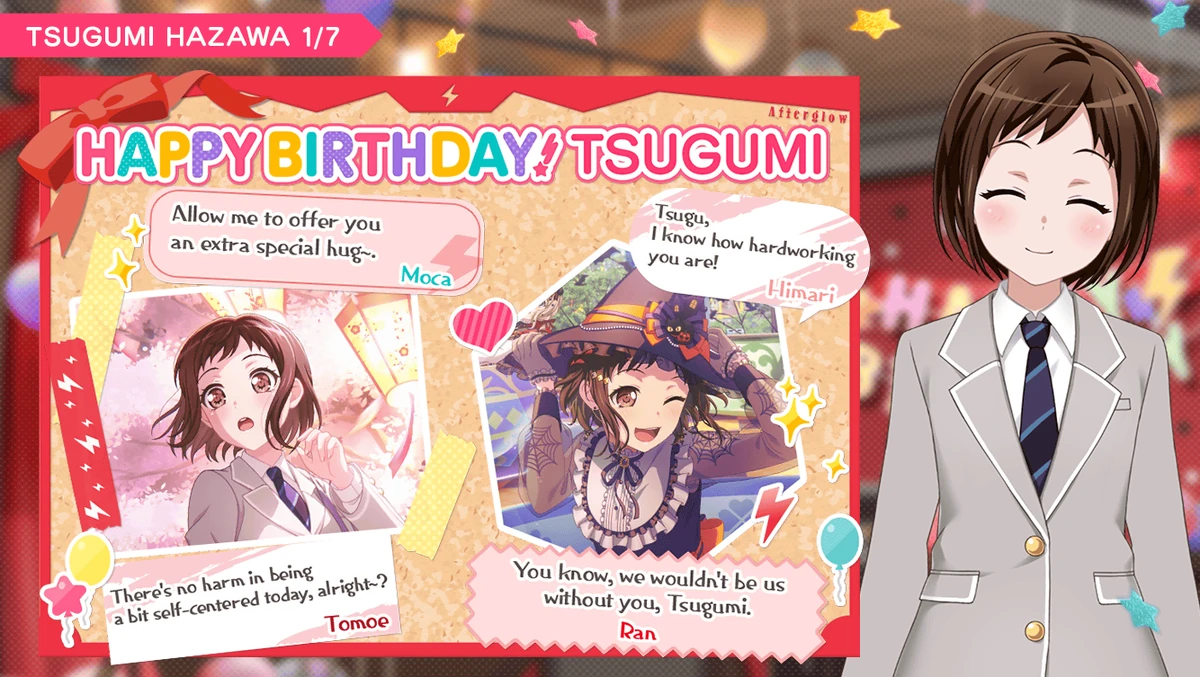 Precious Birthday! (Hazawa Tsugumi)/Card Story | BanG Dream! Wikia | Fandom