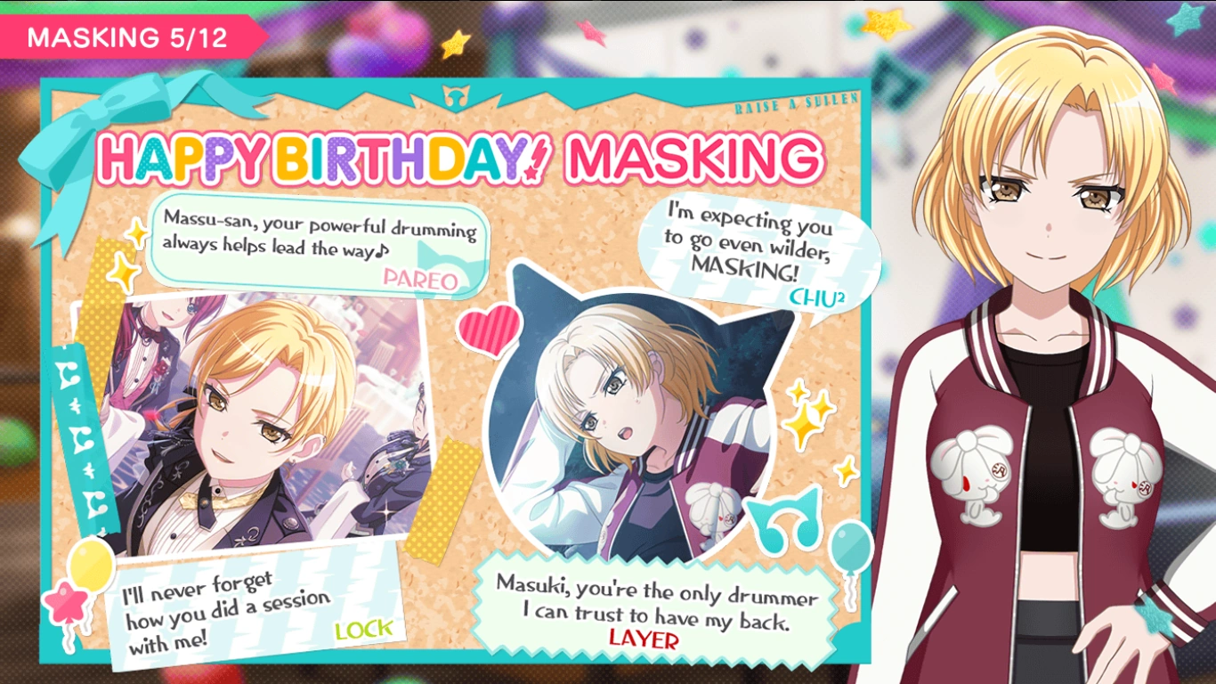 Precious Birthday! (MASKING)/Card Story | BanG Dream! Wikia | Fandom