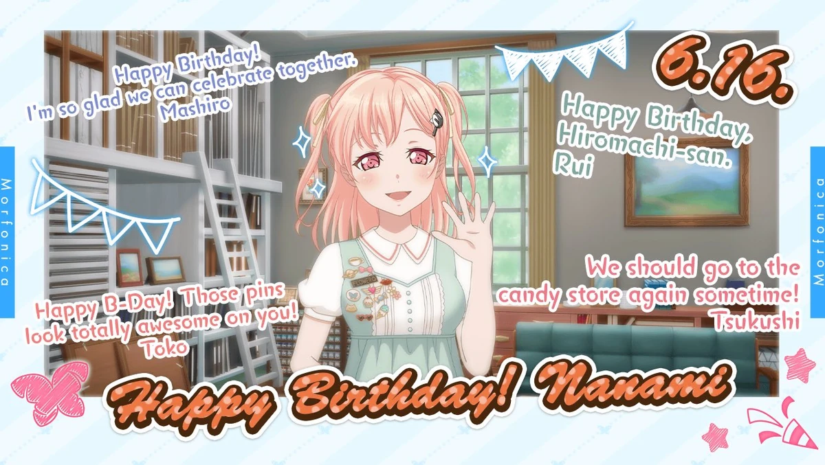 Special Birthday! (Hiromachi Nanami)/Card Story | BanG Dream! Wikia ...