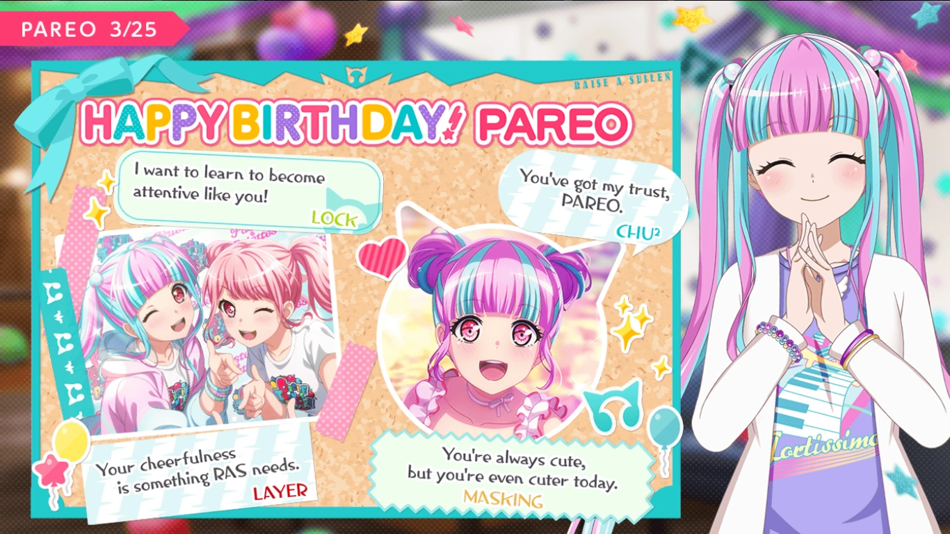 Precious Birthday! (PAREO)/Card Story | BanG Dream! Wikia | Fandom