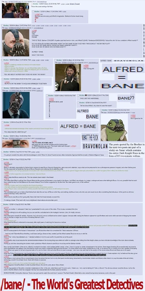 Alfred–Bane identity theory | Baneposting Wikia | Fandom