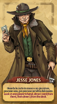 JESSE JONES | Bang! cardgame Wiki | Fandom