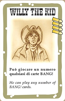 WILLY THE KID | Bang! cardgame Wiki | Fandom
