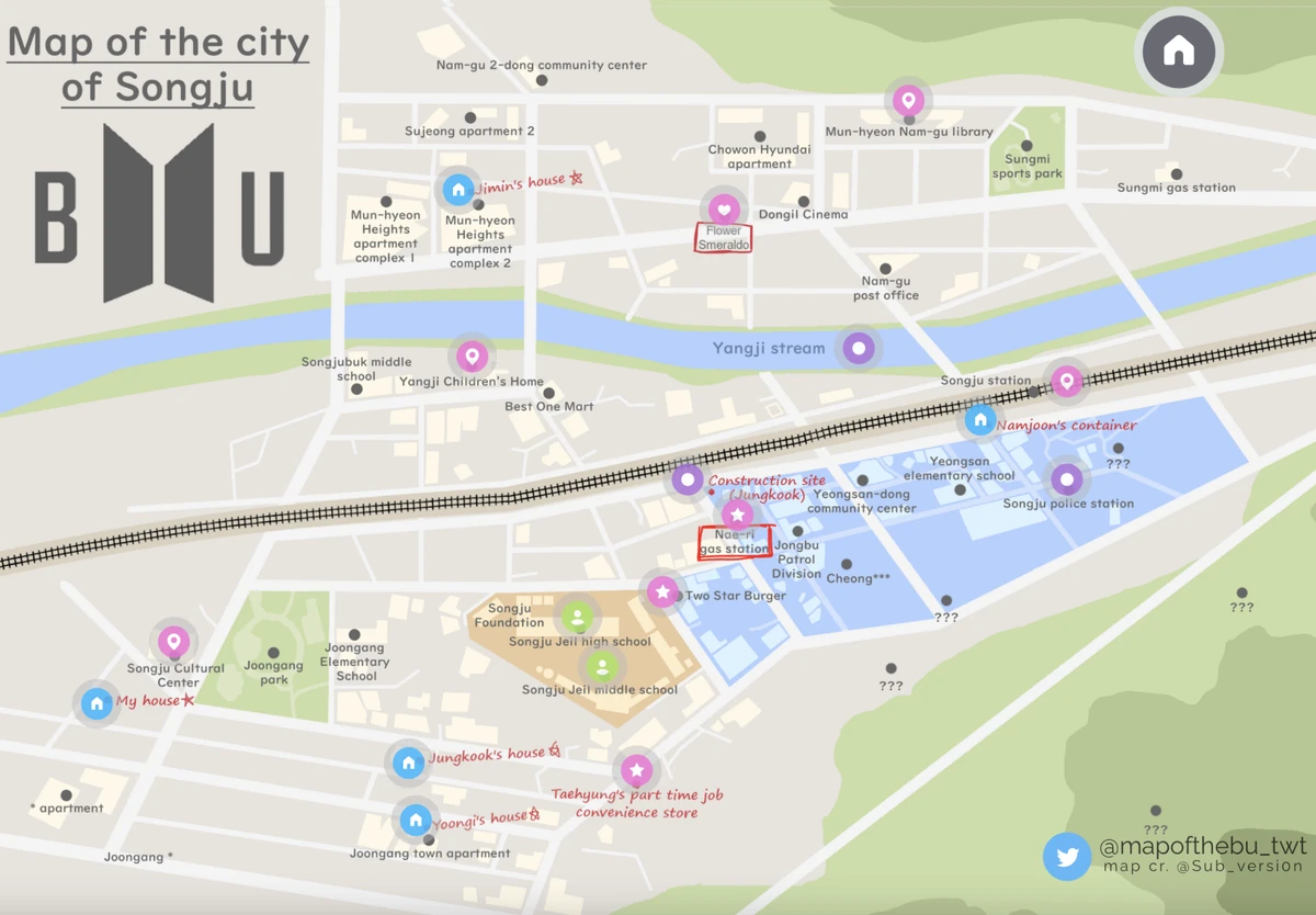 Location | Bangtan Universe Wiki | Fandom
