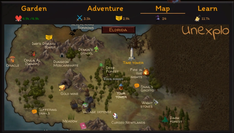 Map | Banished Wizard Wiki | Fandom