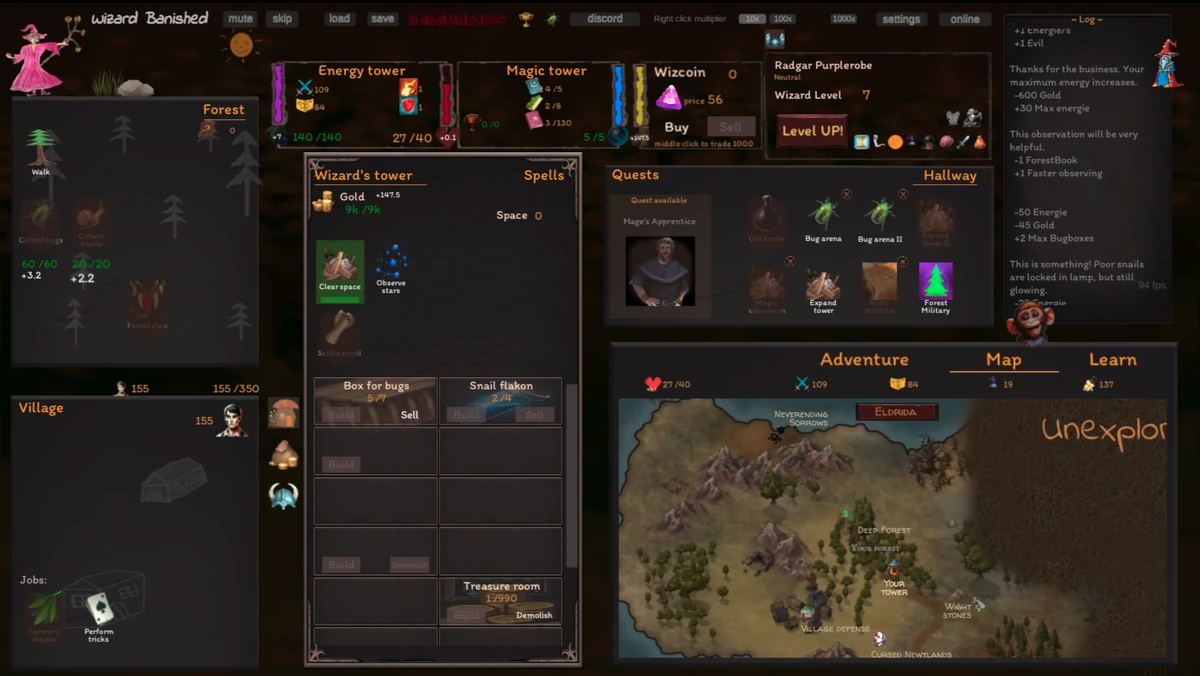 Main game | Banished Wizard Wiki | Fandom