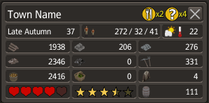 Status bar - Banished Wiki