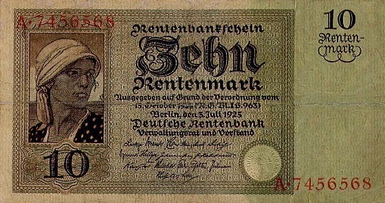 Germany/德国/Pick170/10Marks | Banknote Wiki | Fandom