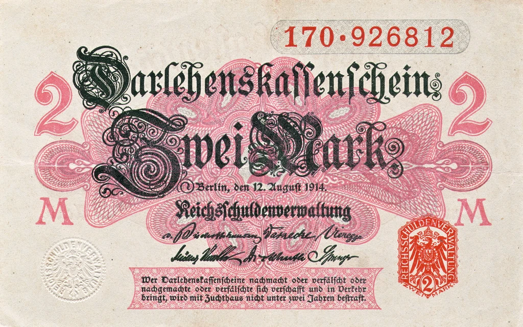 Germany/德国/Pick053/2Marks | Banknote Wiki | Fandom