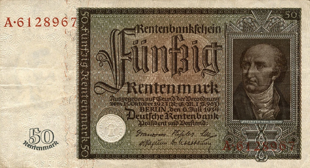 Germany/德国/Pick172/50Marks | Banknote Wiki | Fandom