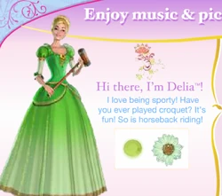 Barbie In The 12 Dancing Princesses Delia