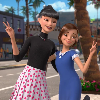 Chloe and Ji-soo | Barbie Movies Wiki | Fandom