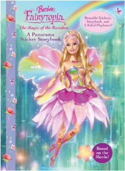 barbie magic of the rainbow coloring pages