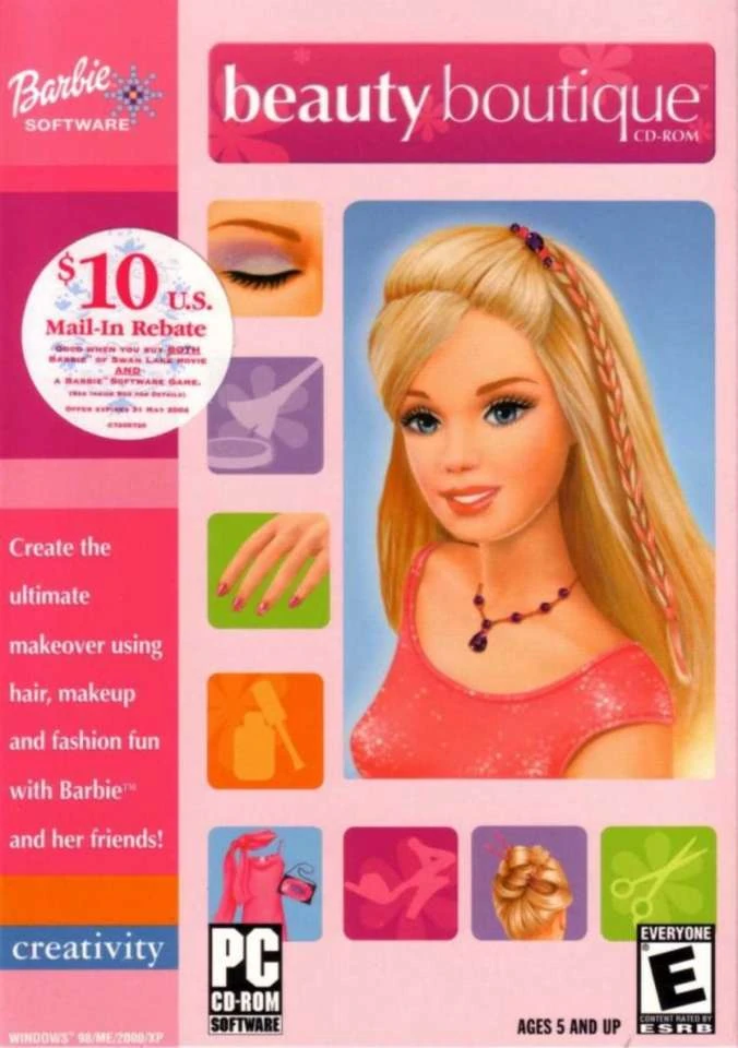 Barbie: Beauty Boutique CD-ROM | Barbie Wiki | Fandom