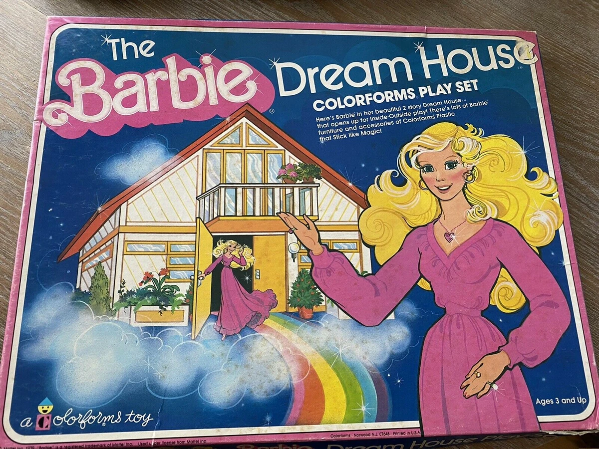 The Barbie Dream House Colorforms Play Set | Barbie Wiki | Fandom
