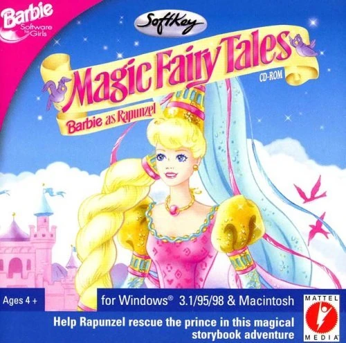 Magical Fairy Tales: Barbie as Rapunzel CD-ROM | Barbie Wiki | Fandom