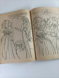 barbie diamond castle coloring book