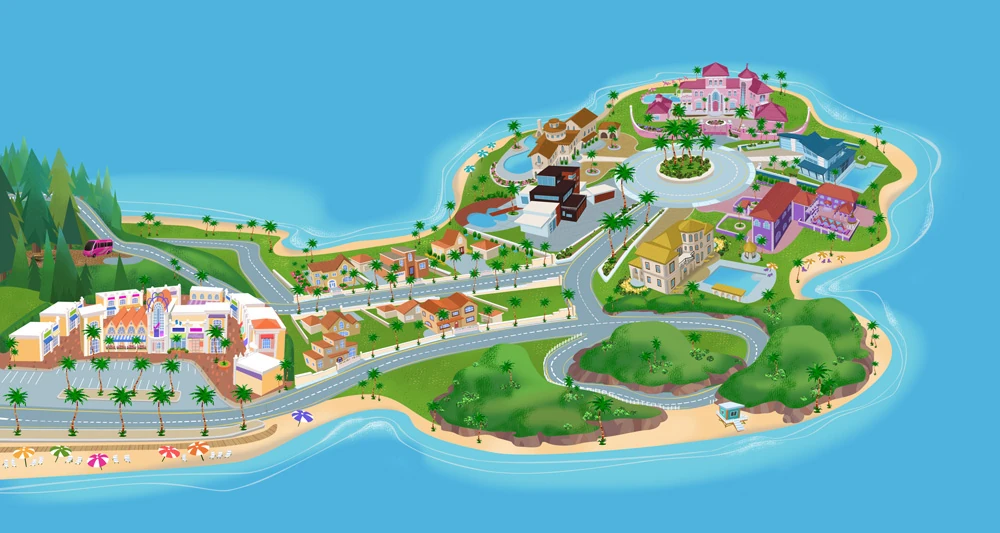 Locations | Barbielintd Wiki | Fandom