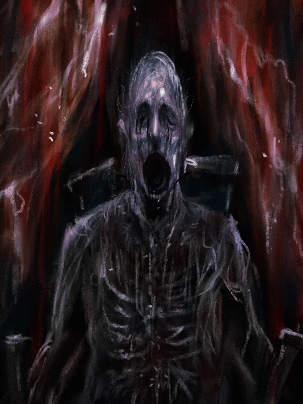 There is a man in a chair in a room that God forgot, and he is ...