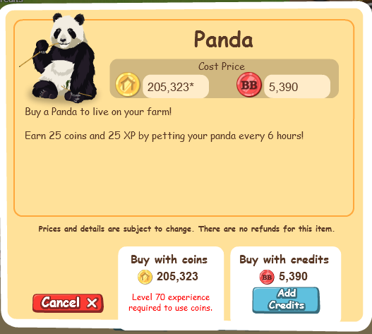 Panda | Barn Buddy Wiki | Fandom